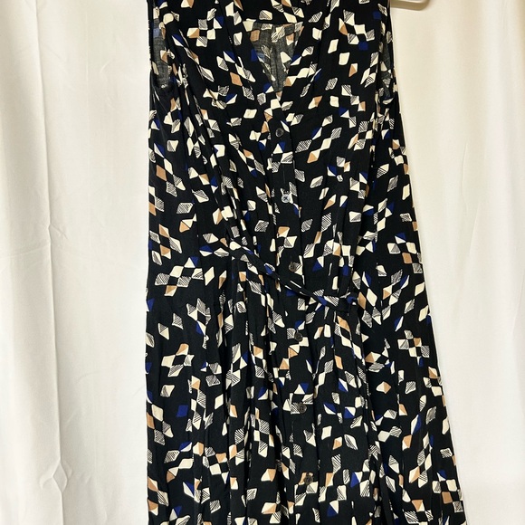 Maeve | Dresses | Maeve Black And White Sweetheart Maxi Dress | Poshmark